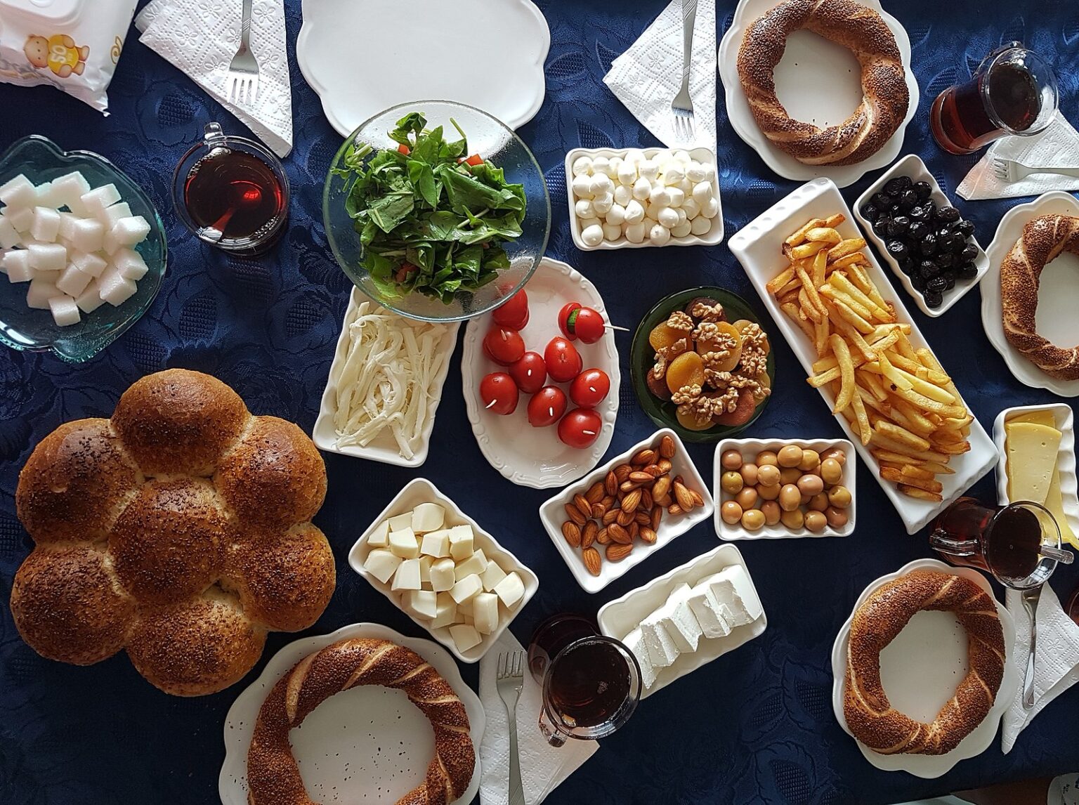 Le kahvalti, le petit déjeuner turc - Turkish Time